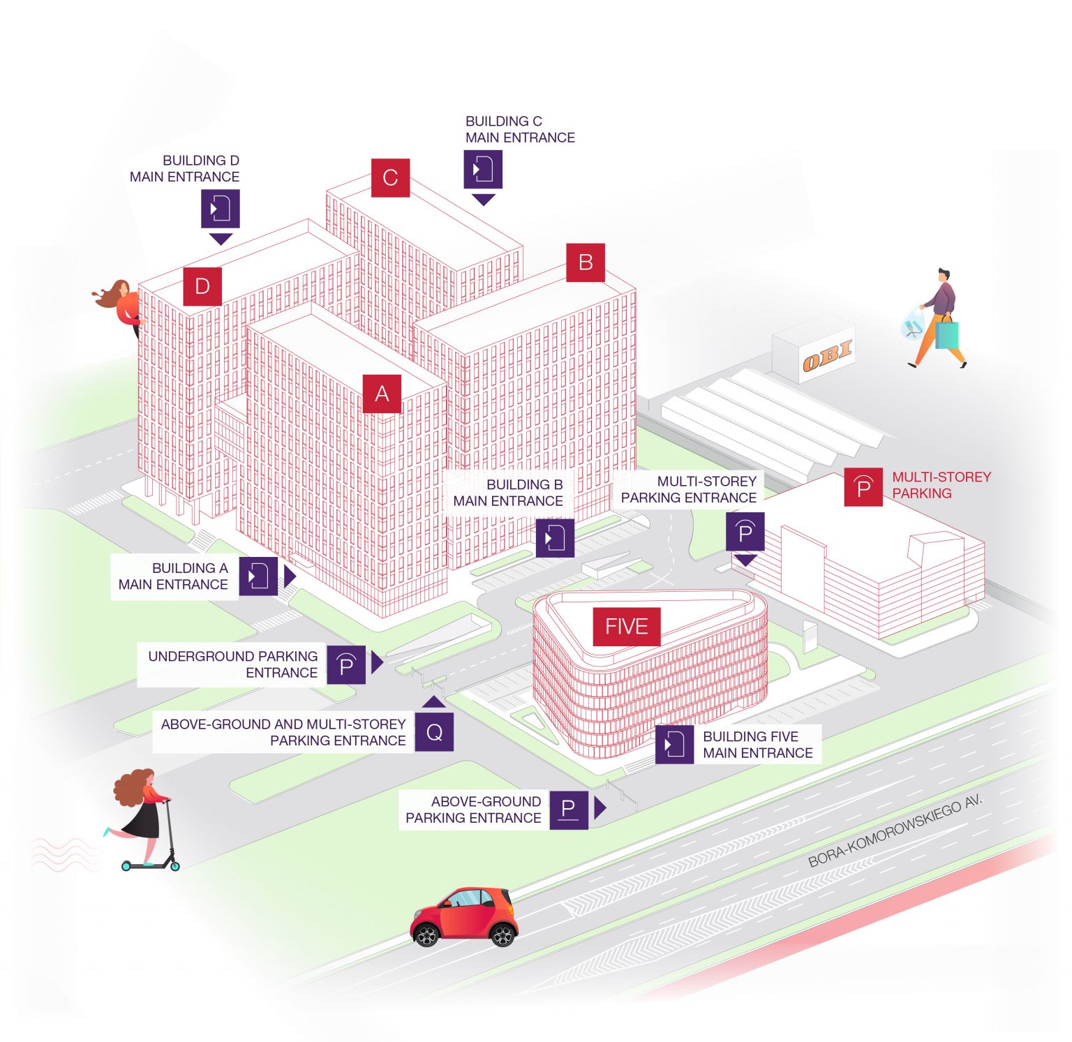 Easy access – QUATTRO BUSINESS PARK